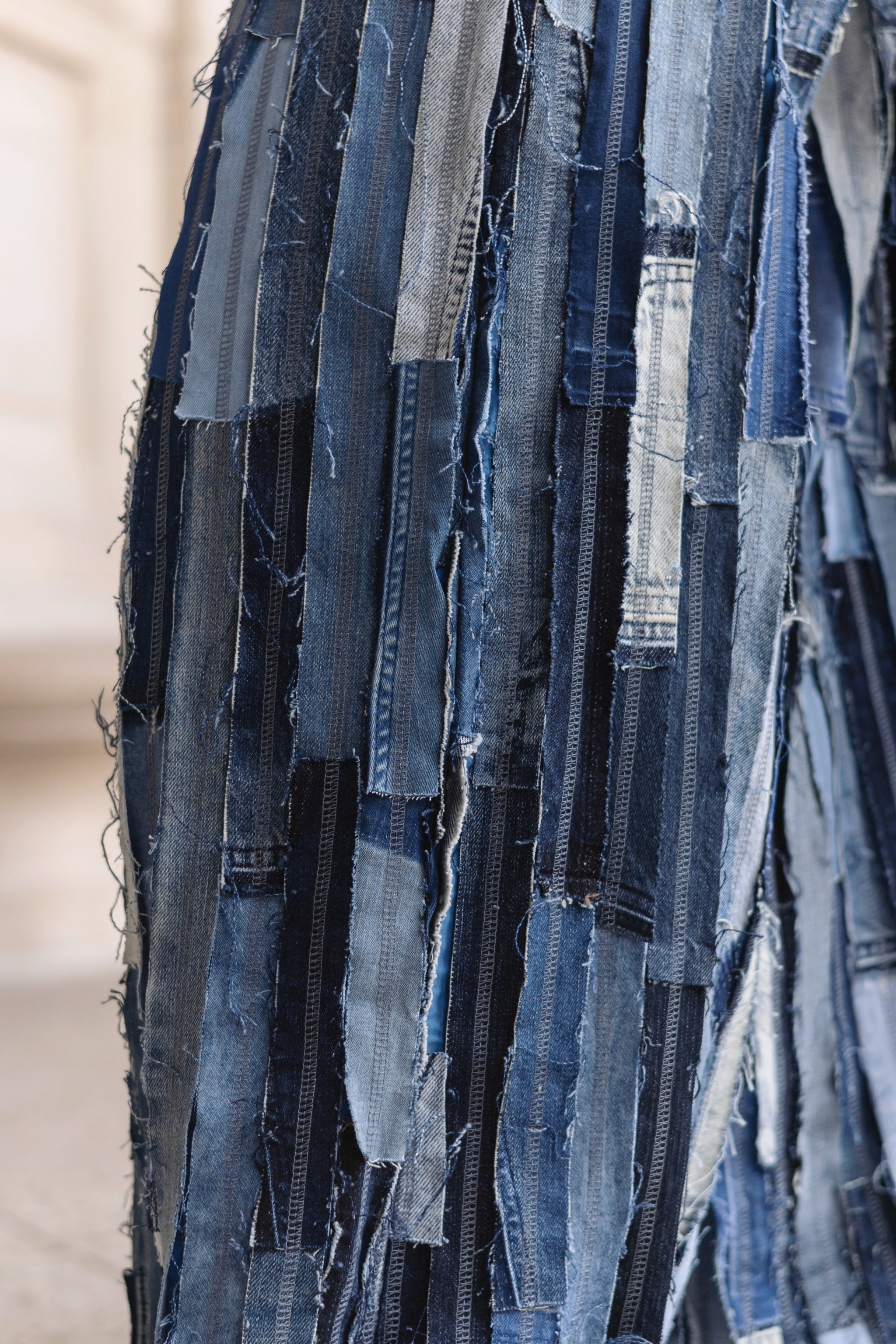 Extra Wide-Leg Upcycled Jeans – CHERESHNIVSKA